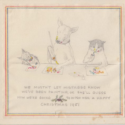 Jack Fielding's Christmas cards | Christmas at Fielding and Platt ...